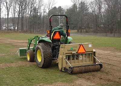 Athletic Field Lawn Care: Slitseeding & Overseeding | AAA